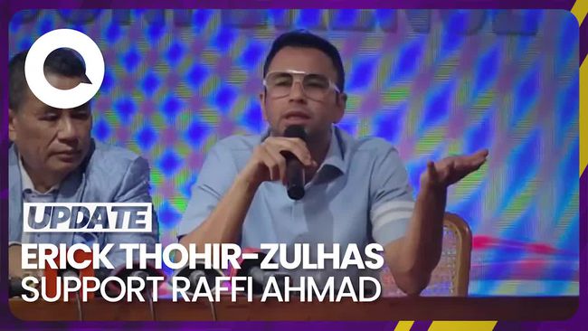 Dituding Money Laundering, Raffi Ahmad Ditenangkan Erick Thohir-Zulhas