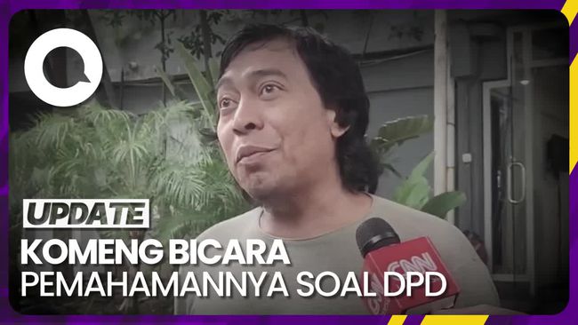 Komeng Akui Belum Paham Betul Tugas DPD Komeng Akui Belum Paham Betul Tugas DPD
