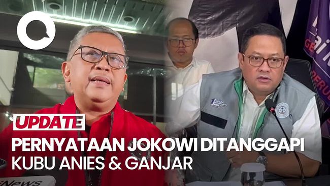 Jokowi Minta Jangan Teriak Curang, Direspons Dingin Kubu Anies dan Ganjar