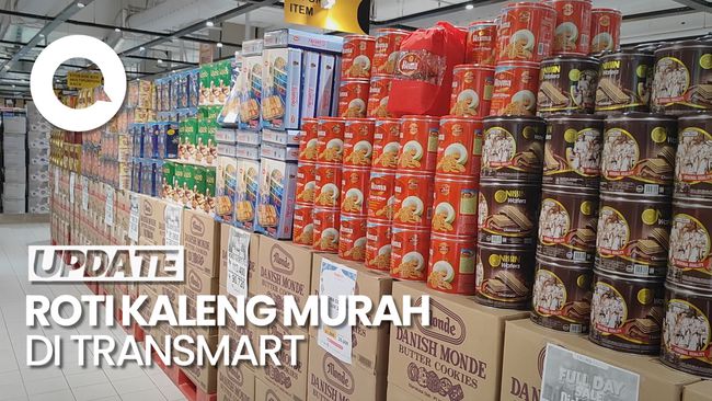 Roti Kaleng di Transmart Full Day Sale Murah Meriah!