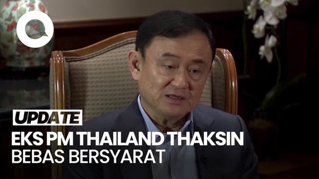 Momen Eks PM Thailand Thaksin Shinawatra Keluar dari Tahanan RS