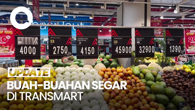 Cuma di Transmart Full Day Sale, Jeruk Bali Madu Diskon 20%