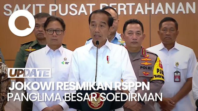 Jokowi Harap RSPPN Jadi Rujukan Bagi Masyarakat