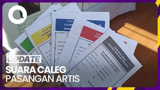 Suara Sementara Pasangan Artis yang Jadi Caleg Versi Real Count KPU