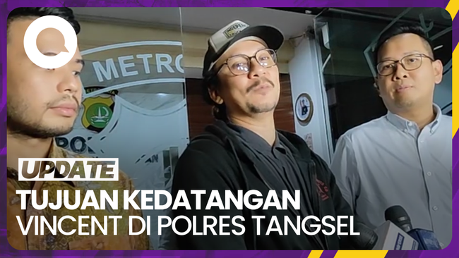 Polisi Sebut Kedatangan Vincent di Polres Tangsel Hanya Dampingi Anaknya