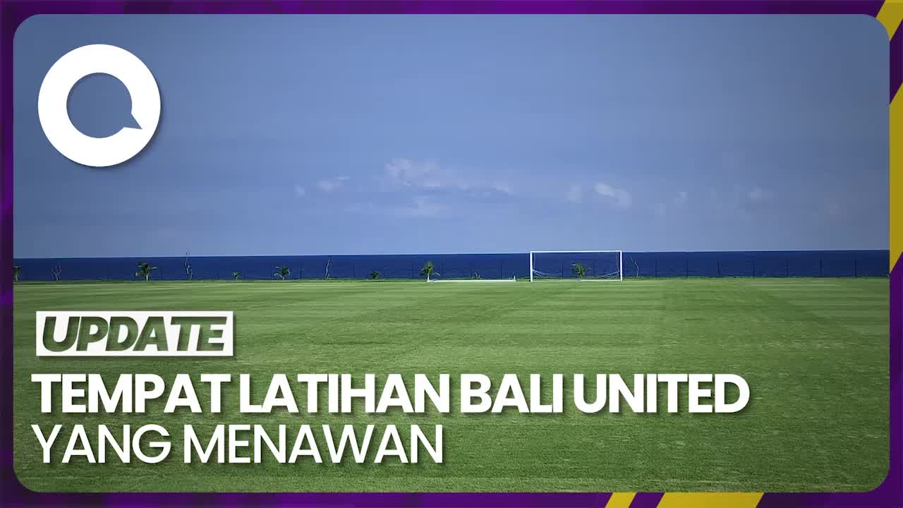 Training Center Bali United, Lapangan Hijau di Samping Pantai Purnama Bali