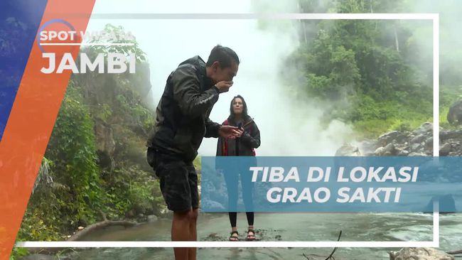 Tiba di Garo Sakti Hambi, Situs Mata Air Panas Dengan Aura Alam Indah