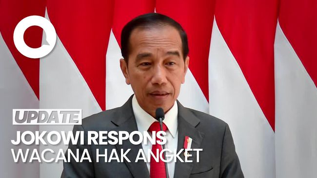 Respons Jokowi soal Wacana Hak Angket Terkait Pilpres Respons Jokowi soal Wacana Hak Angket Terkait Pilpres