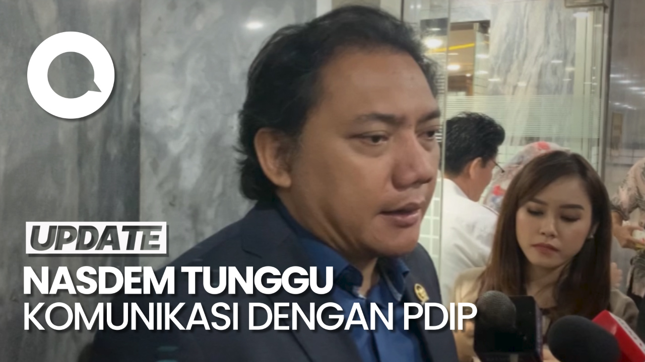 Nasdem Tunggu Pdip Soal Hak Angket Dpr Terkait Pilpres 2024