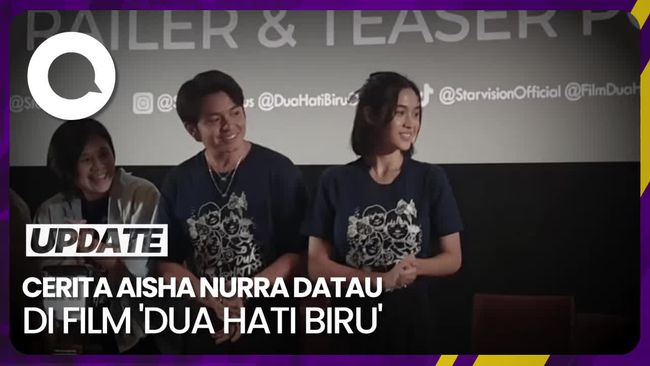 Tantangan Aisha Nurra Datau Perankan Seorang Ibu di Film 'Dua Hati Biru'
