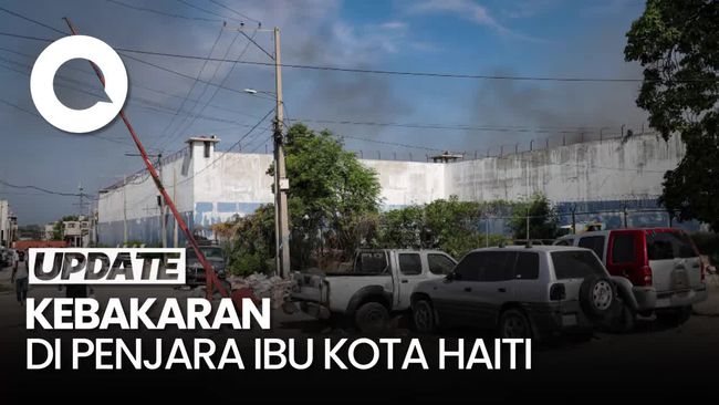 Penjara Ibu Kota Haiti Terbakar di Tengah Kerusuhan Geng Bersenjata Penjara Ibu Kota Haiti Terbakar di Tengah Kerusuhan Geng Bersenjata