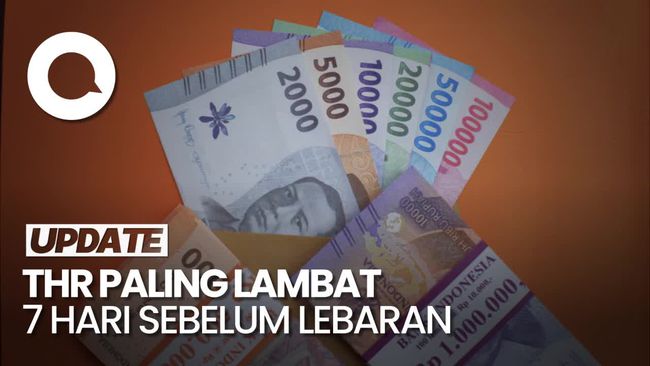 Ingat! Pengusaha Wajib Beri THR Paling Lambat H-7 Lebaran