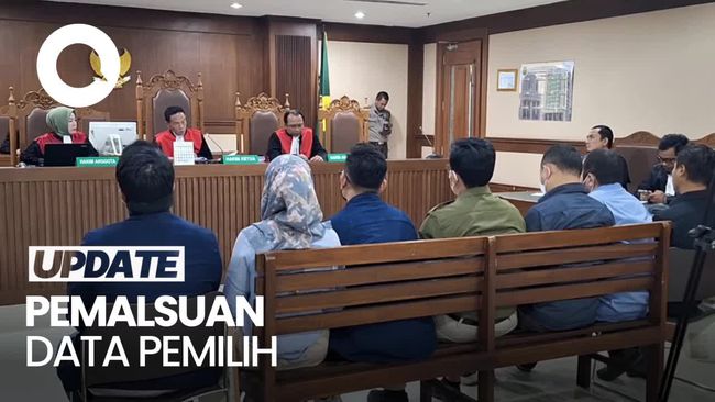 7 PPLN KL Divonis Percobaan Kasus Pemalsuan Data Pemilih