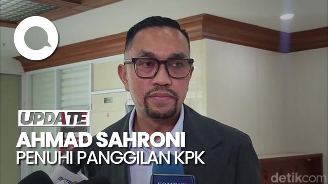 Ahmad Sahroni Tiba di KPK, Jadi Saksi Kasus Pencucian Uang SYL