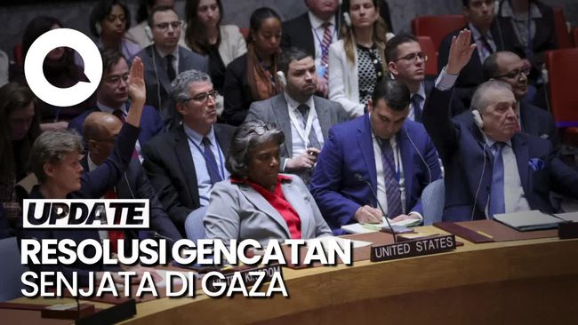 Momen DK PBB Sepakati Resolusi Gencatan Senjata di Gaza! Momen DK PBB Sepakati Resolusi Gencatan Senjata di Gaza!