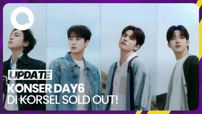 Konser DAY6 Selama 3 Hari di 360 Derajat Jamsil Indoor Stadium Ludes!