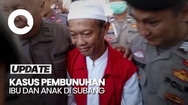 Senyum Yosep di Sidang Perdana Kasus Pembunuhan Tuti-Amel