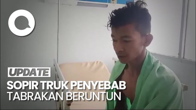Sederet Pengakuan Sopir Truk Penyebab Tabrakan Beruntun di GT Halim