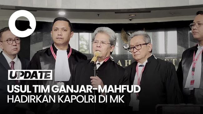 Tim Ganjar-Mahfud Usul MK Hadirkan Kapolri di Sidang Sengketa Pilpres Tim Ganjar-Mahfud Usul MK Hadirkan Kapolri di Sidang Sengketa Pilpres