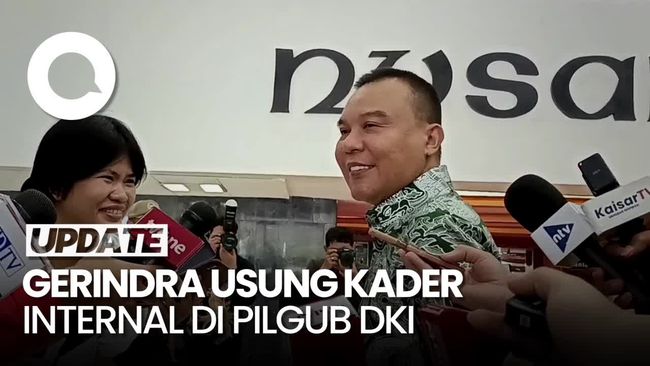 Gerindra Akan Usung Kader Internal Baru di Pilgub Jakarta Gerindra Akan Usung Kader Internal Baru di Pilgub Jakarta