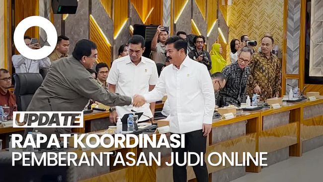 Menko Polhukam-Menkominfo Gelar Rapat Pembentukan Satgas Judi Online Menko Polhukam-Menkominfo Gelar Rapat Pembentukan Satgas Judi Online
