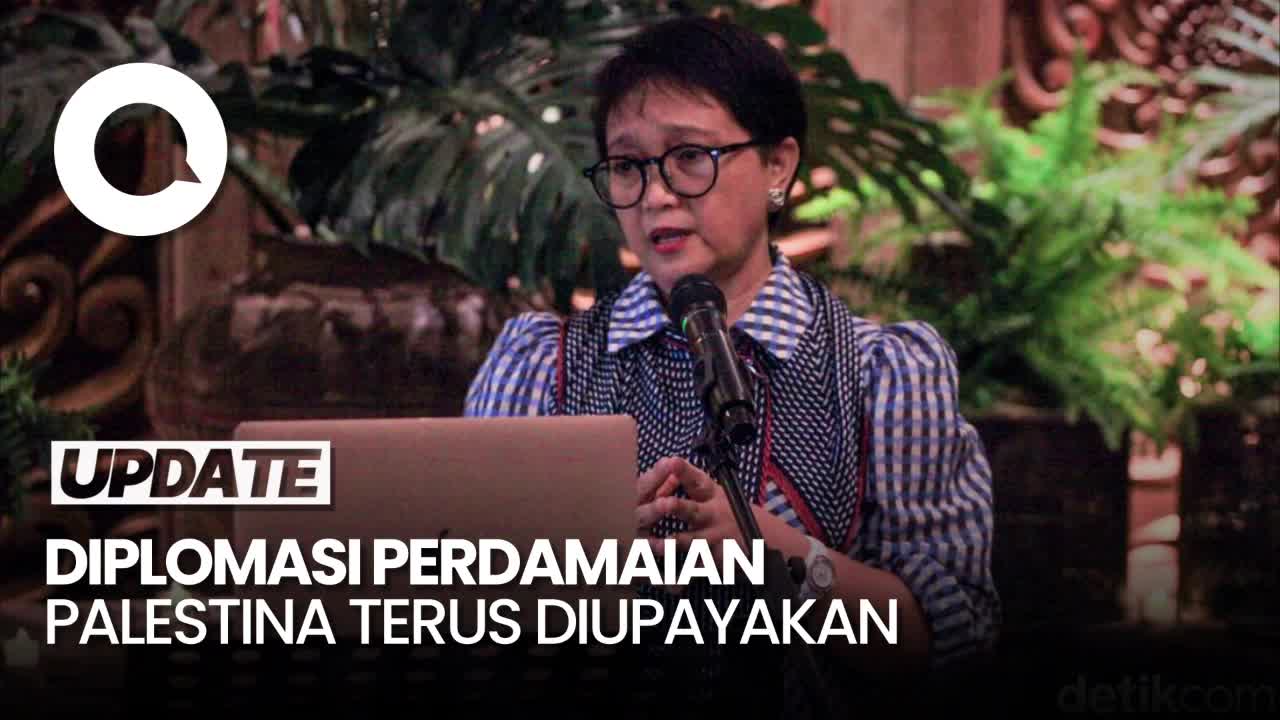 Menlu Pastikan Diplomasi Perdamaian Palestina Dibahas di KTT OKI