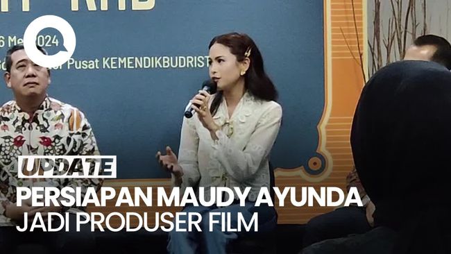 Persiapan Maudy Ayunda Pertama Kali Jadi Produser Film