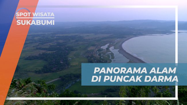 Menikmati Senja Berburu Lukisan Alam Indah di Puncak Darma, Sukabumi