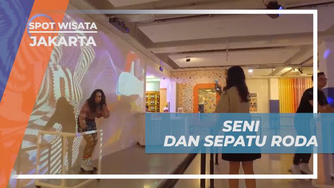 Menikmati Keseruan Bermain Sepatu Roda di Moja Museum, Jakarta