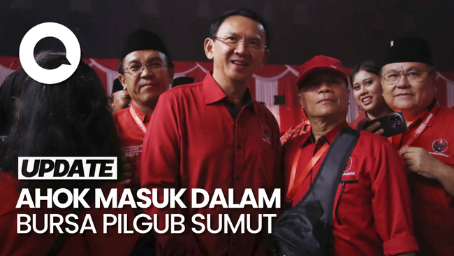 DPD PDIP Pertimbangkan Ahok Maju di Pilgub Sumut 2024