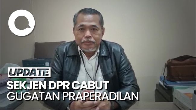 Hakim Kabulkan Pencabutan Gugatan Praperadilan Sekjen DPR