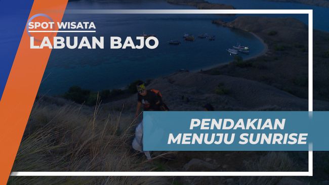 Berburu Keindahan Sinar Sunrise di Puncak Gili Lawa Darat, Labuan Bajo