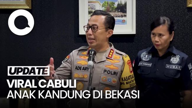 Polisi Tangkap Ibu yang Viral Cabuli Anak Kandung di Bekasi
