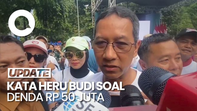 Heru Budi Buka Suara soal Denda Rp 50 Juta Jika Ada Jentik Nyamuk Heru Budi Buka Suara soal Denda Rp 50 Juta Jika Ada Jentik Nyamuk