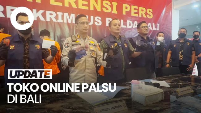 Polisi Bongkar Sindikat Penipuan Toko Online di Bali, 5 Orang Ditangkap