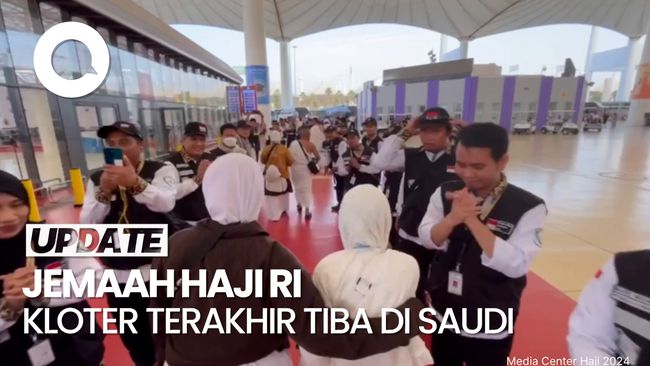 Kedatangan Jemaah Haji RI Kloter Terakhir Kedatangan Jemaah Haji RI Kloter Terakhir