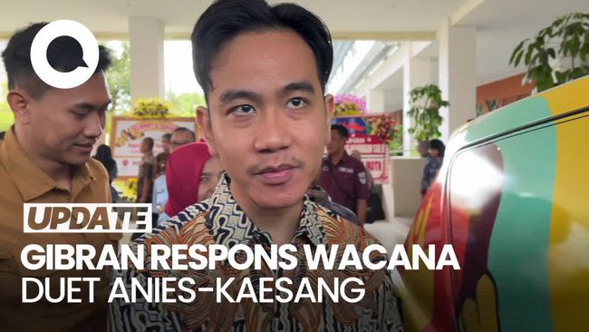 Gibran soal Wacana Anies-Kaesang di Pilgub DKI: Bagus Itu
