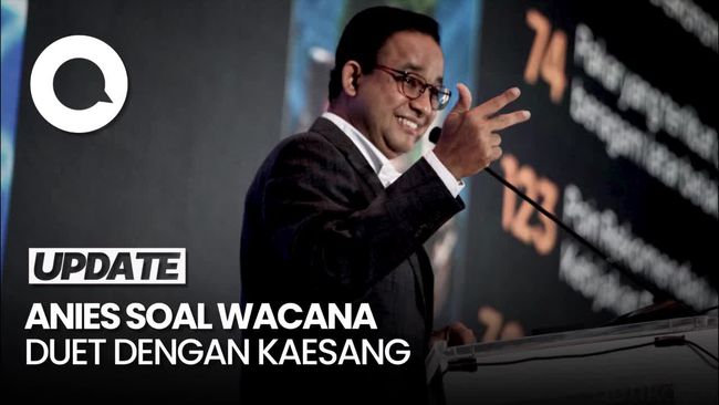Anies soal Wacana Duet dengan Kaesang: Lebih Penting Bahas Kampung Bayam