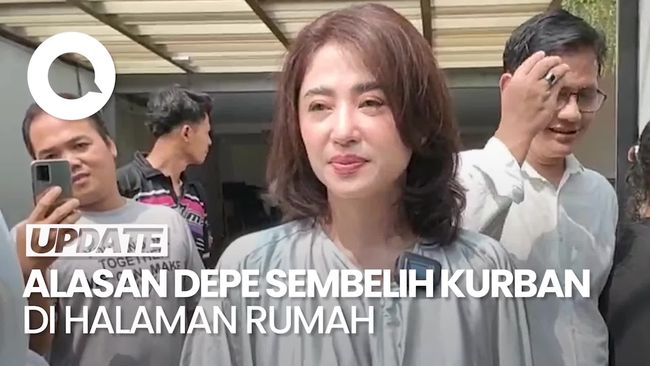 Hindari Konflik, Dewi Perssik Kali Ini Sembelih Hewan Kurban di Rumah