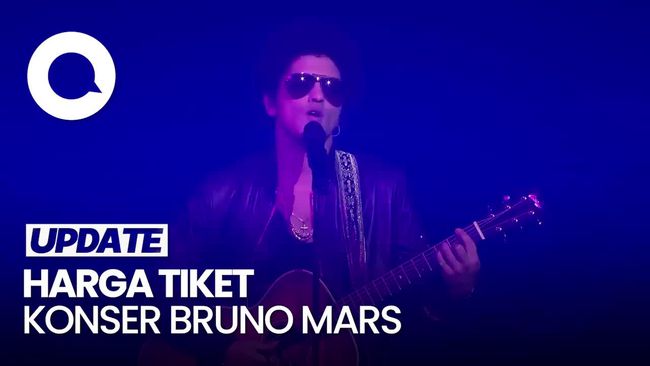 Intip Harga Tiket Konser Bruno Mars di Jakarta