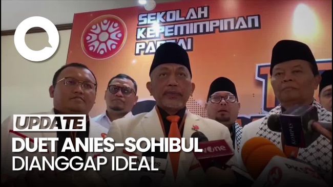 PKB Anggap Duet Anies-Sohibul Bahaya, PKS: Menurut Kami Pasangan Ideal