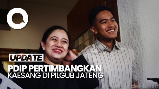 Puan Sebut PDIP Pertimbangkan Kaesang di Pilgub Jateng 2024 Puan Sebut PDIP Pertimbangkan Kaesang di Pilgub Jateng 2024