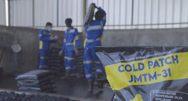 Cold Patch JMTM 31: Efektivitas dan Keberlanjutan dalam Perbaikan Jalan