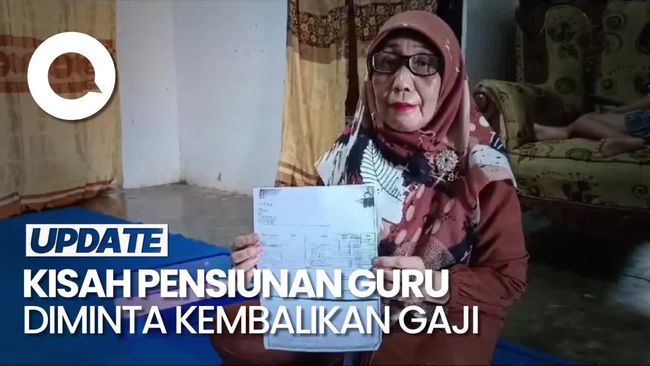 Duduk Perkara Pensiunan Guru TK Diminta Kembalikan Gaji Rp 75 Juta