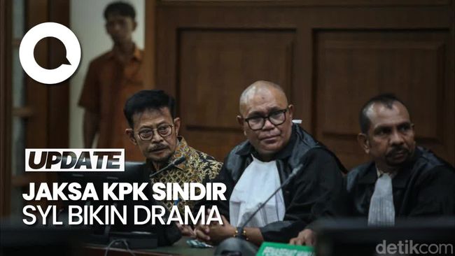 Jaksa KPK ke SYL: Drama Menangis Tidaklah Menghapus Pidana