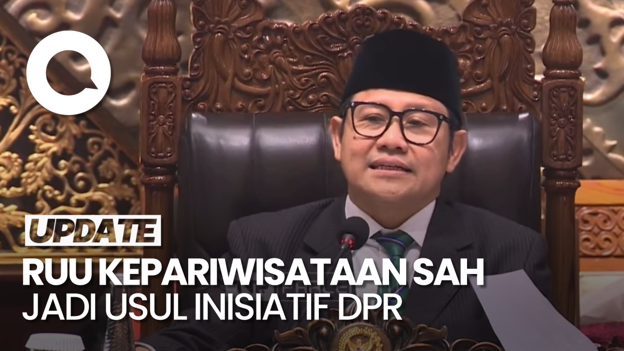 Paripurna Resmi Sepakati RUU Kepariwisataan Jadi Usul Inisiatif DPR