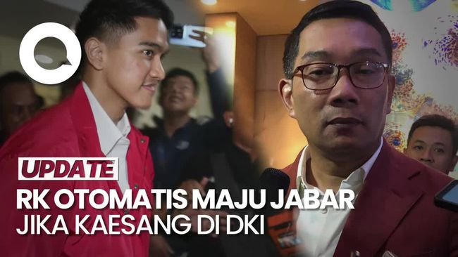 Golkar Sebut RK Otomatis Maju Jabar Jika Kaesang-Jusuf Hamka di DKI