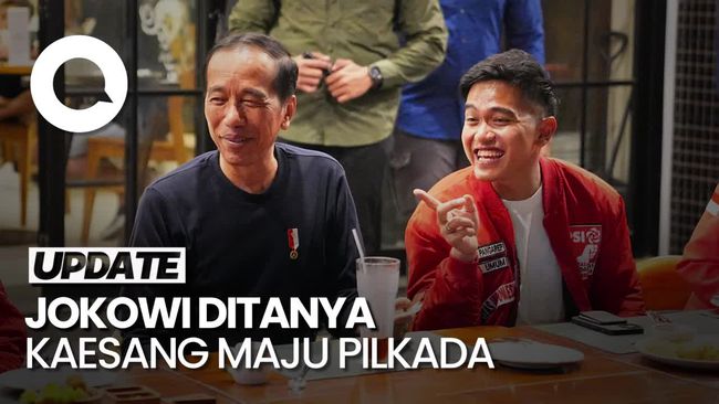 Jokowi soal Kaesang di Pilkada: Jateng Bagus, Jakarta Juga Bagus