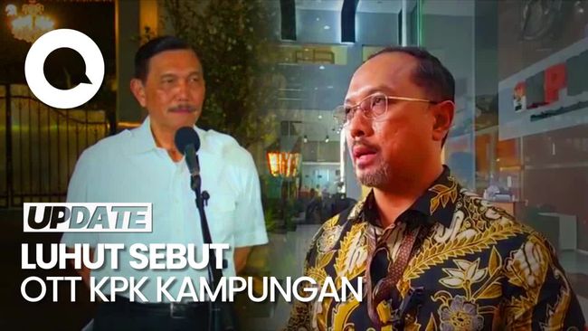 KPK Respons Pernyataan Luhut yang Sebut OTT Kampungan