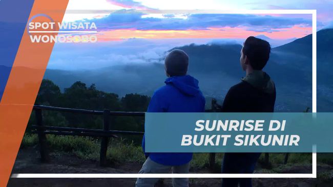 Menikmati Keindahan Sunrise dari Bukit Sikunir Desa Sembungan Wonosobo Menikmati Keindahan Sunrise dari Bukit Sikunir Desa Sembungan Wonosobo